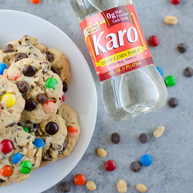Chewy Monster Cookies - Karo